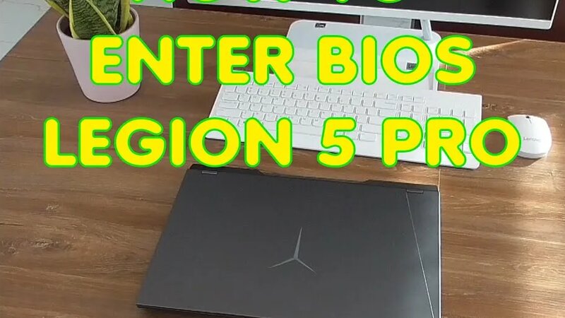 How to enter BIOS in Lenovo Legion 5 PRO 16ACH6, How to open bios ...