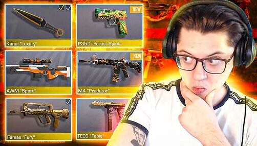 Собрал полностью желтый сет за 3000 голды в standoff 2 - Смотреть ...