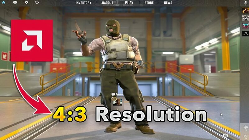 How To Play CS2 in 4:3 Stretched Resolution (AMD Graphic) - Смотреть ...
