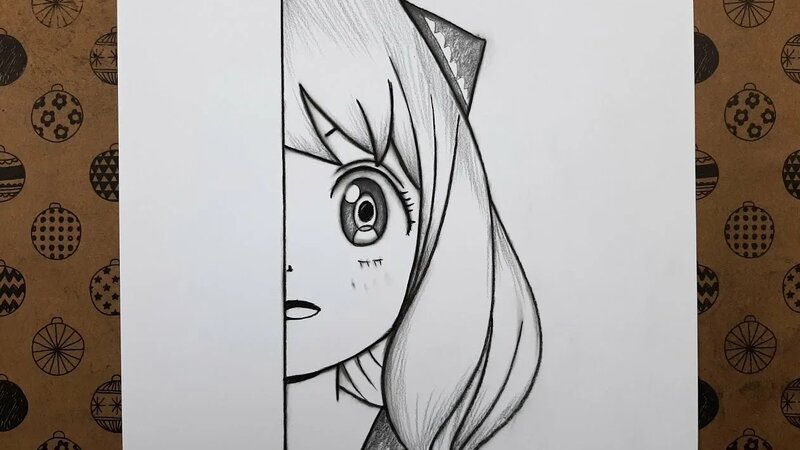 Easy Anime Drawing How To Draw Anya Forger Step by Step - Yandex Video ...