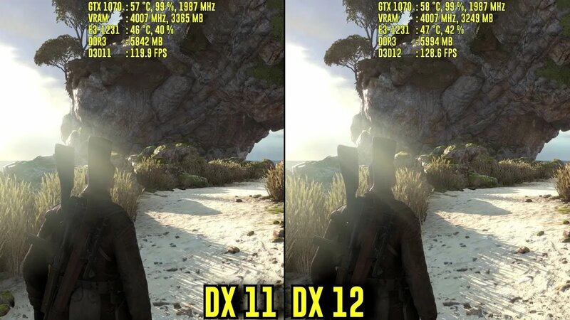 Sniper Elite 4: DirectX 11 vs DirectX 12 - Yandex Video aramada ...