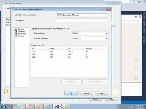 SSIS Load CSV file in SQL server | load CSV file in SQL server using ...