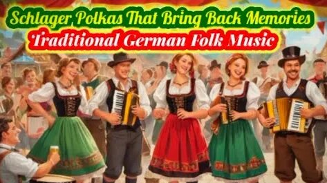 Traditional German Folk Music - Schlager Polkas That Bring Back ...