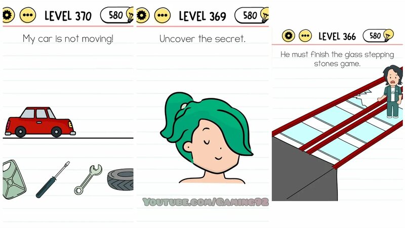 Brain Test level 366 367 368 369 370 Walkthrough | Brain Test: Tricky ...