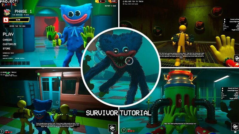 Project: Playtime - Official Tutorial Gameplay #1 (No Commentary ...