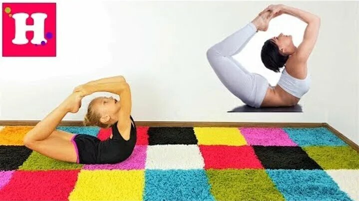Видео Гимнастика Против ЙОГА Новый Супер Челлендж // Gymnastic Vs Yoga ...