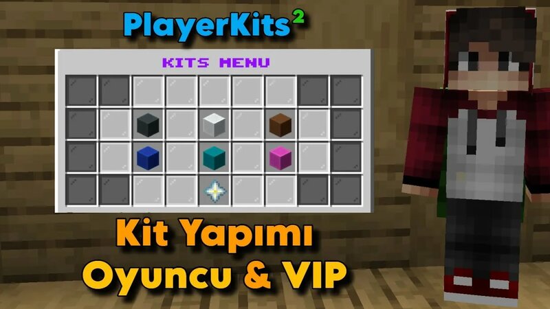 Minecraft Kit nasıl yapılır? Oyuncu & VIP Kitleri | Playerkits2 tanıtım ...