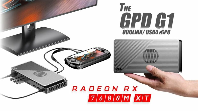 The New GPD G1 Is A Fast Compact eGPU, Oculink & USB! Hands-On First ...