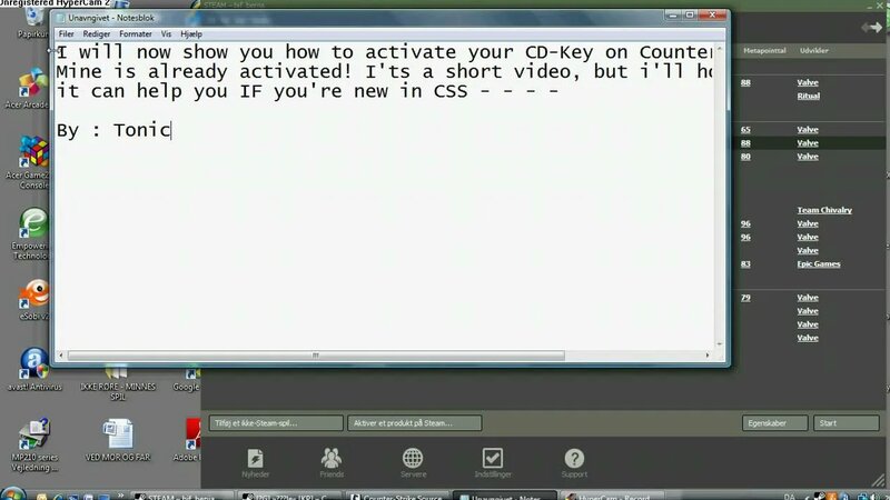 How To Activate Your CD-Key in CSS - Смотреть онлайн в поиске Яндекса ...