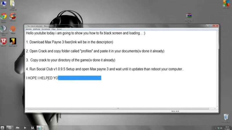 How to fix MAX Payne 3 black screen and loading problem - Yandex Video ...