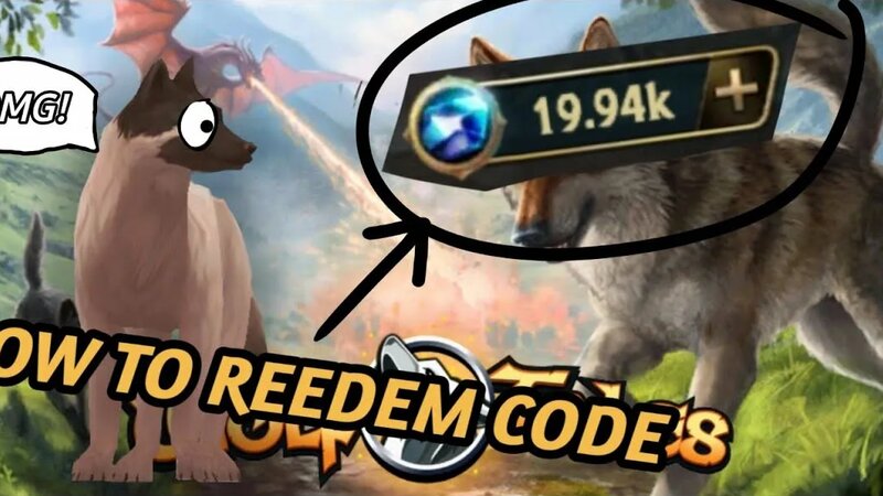 Reedem Code For Wolf Tales! + How to insert reedeem codes 100+ gems or ...