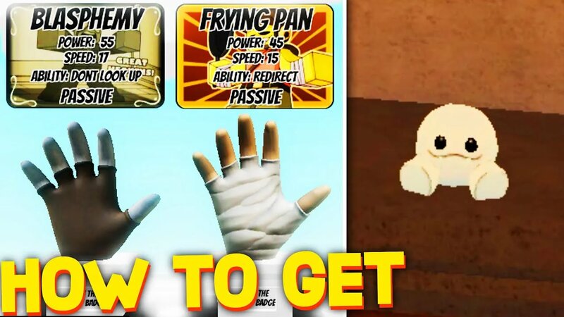 How to get blasphemy glove + frying PAN glove + new limited UGC in slap ...
