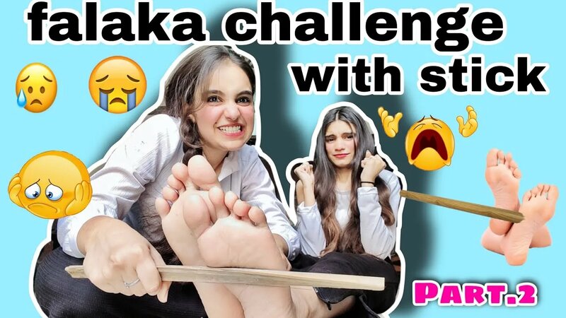 Falaka challenge videos with stick part 2#viralvideo #funny # ...