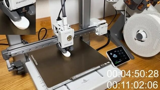 Bambu Lab A1 Combo Speed Benchy 15 Minute Real Time (Entire Print ...