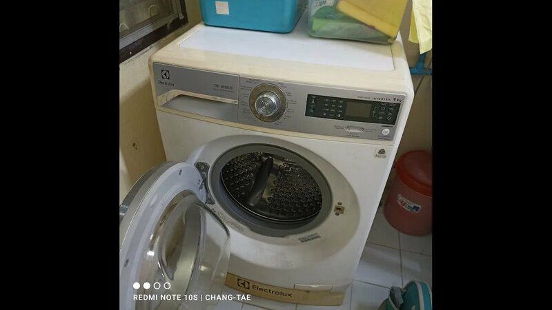 07-06-2023 ล้างเครื่องซักผ้า Electrolux 9kg.รุ่น Ewf12932 - Смотреть ...