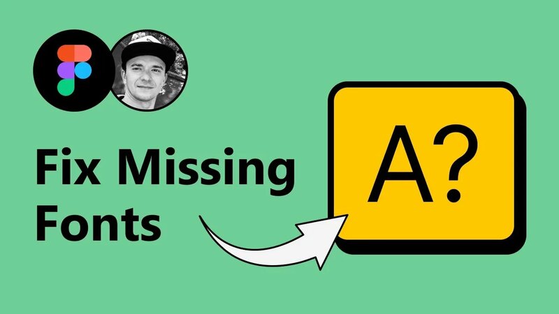 How to Fix Missing Fonts in Figma | Figma Missing Font Error - Смотреть ...