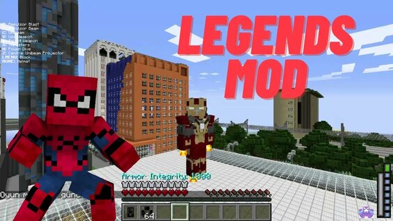 minecraft legends mod 1.7.10 1.5.5: 670 video Yandex'te bulundu