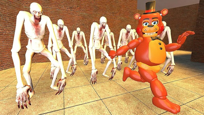 SCP В Лабиринте Гоняются ЗА НАМИ Sandbox Гаррис МОД Лучшее Garry's Mod ...