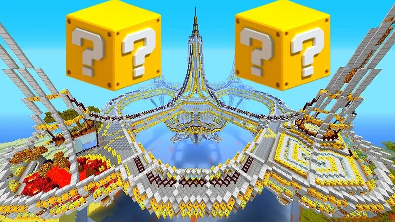 Minecraft Lucky Block Spacestation PVP #1 with Vikkstar, BajanCanadian ...