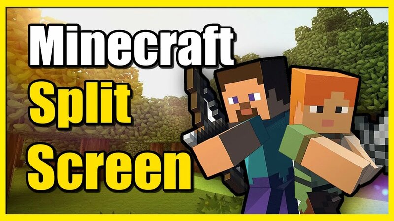 How to Play Split Screen in Minecraft on XBOX or PS5 (2 Players on 1 ...