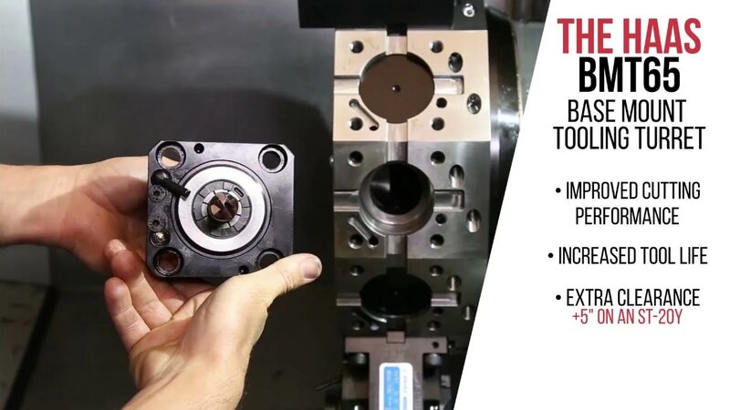The Bmt65 Turret and Live Tooling for Haas Lathes - Смотреть онлайн в ...