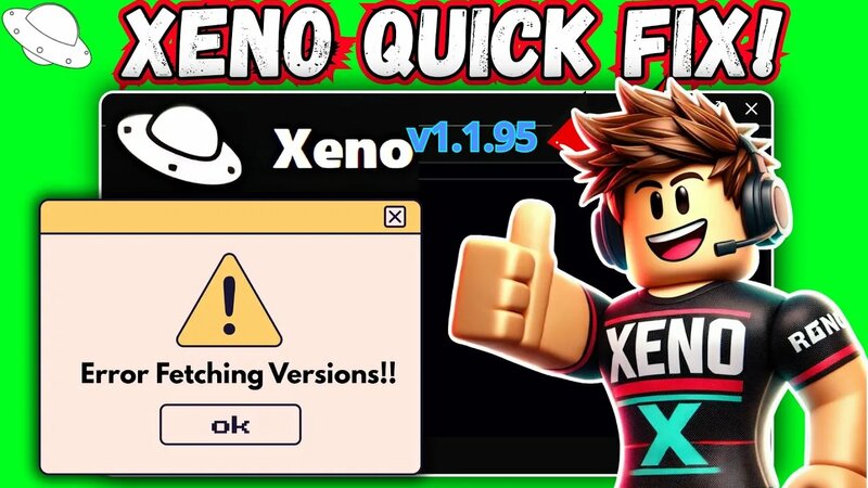 Xeno Executor Update | Fix Error Fetching Versions | Best Free Roblox ...