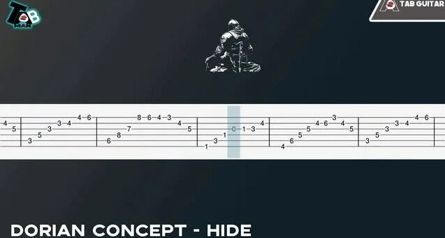 Dorian Concept - Hide Guitar Tutorial (TAB) - Смотреть онлайн в поиске ...