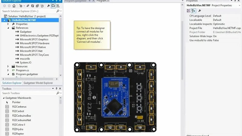 Hello BizVise Part 4 How to use Glide on NET Micro Framework App ...