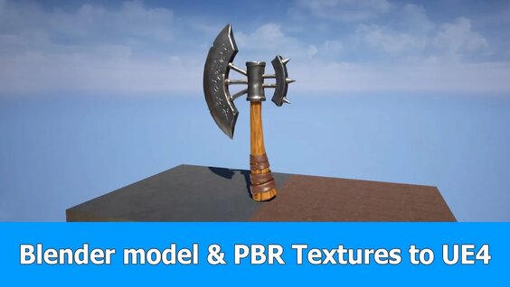 Blender Model and PBR Textures from Substance Painter to Unreal ...
