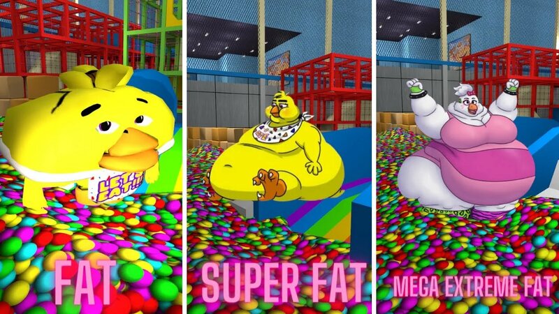 Evolution OF FAT Chica Fazbear IN ALL FNAF 1-9 Security Breach Games In ...