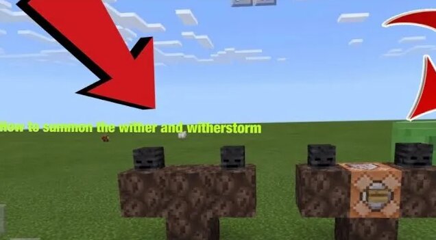 How to summon the wither and the wither storm in minecraft pe ...