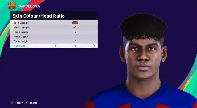 How to Create Player Lamine Yamal PES 2021 PES 2020 - Смотреть онлайн в ...