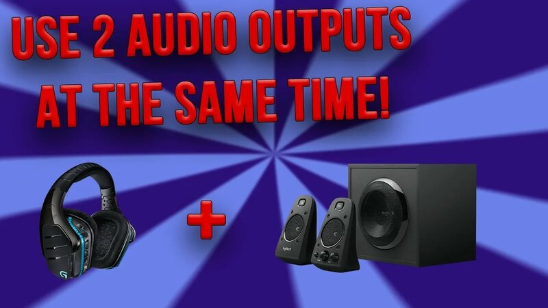 USE 2 Audio Outputs AT THE SAME TIME ON Windows! (Realtek Sound Devices ...