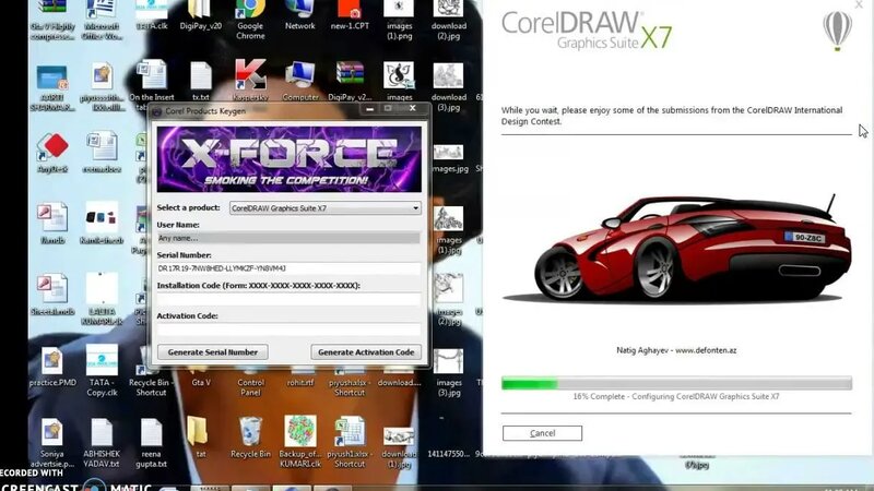 How to install and activate corel draw x7 with keygen - Смотреть онлайн ...