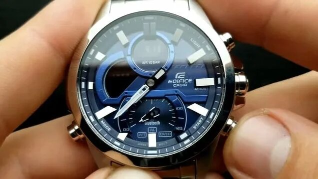 Casio Edifice ECB 30 - Setting time and date - Module 5686 - Смотреть ...