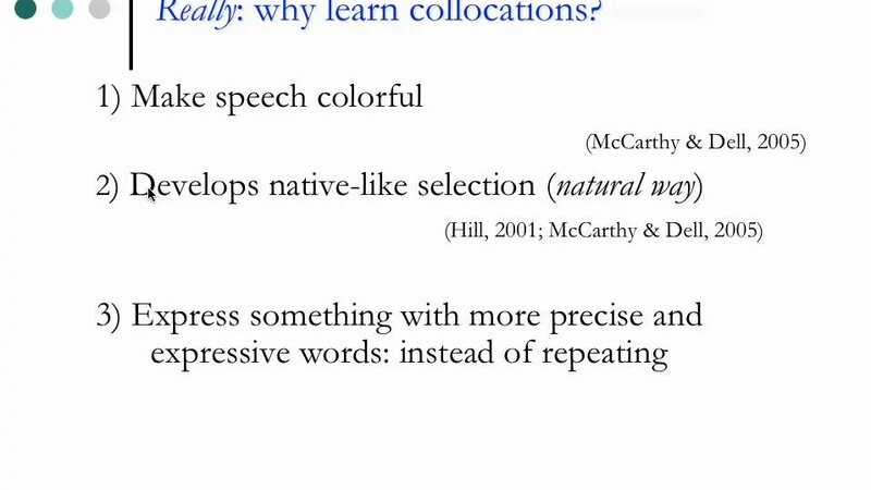 Tutorial #3 Collocations in Cambridge Advanced Learner's Dictionary ...