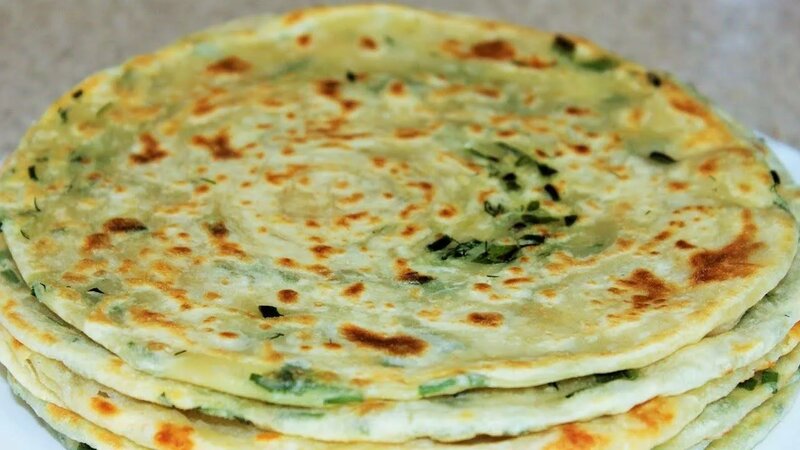 Китайские Слоёные Лепёшки С Зеленым Луком! Бюджетно и очень вкусно ...