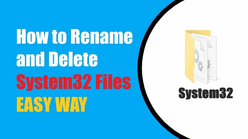 Rename / Delete Files in System32 Folder on Windows 11 | Simple and ...