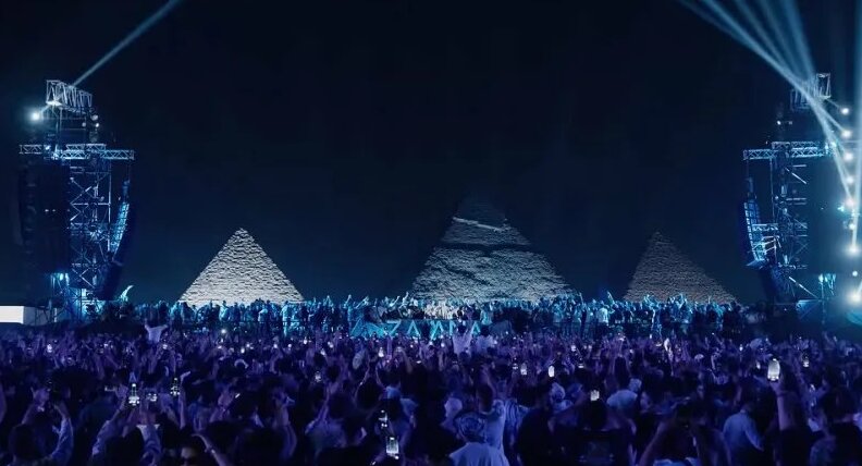 CamelPhat - Live @ Zamna Festival, Great Pyramids, Giza 26.04.2025 ...