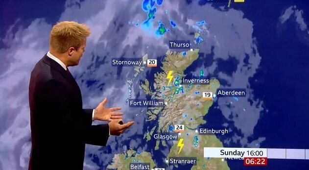 BBC weather : Yesterday Surrey, Blackpool , Scotland hottest day of ...