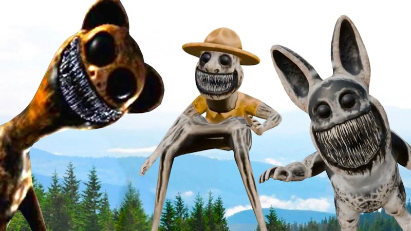 Монстр КОТ из Зоономалии охотится на нас. Zoonomaly - Смотреть онлайн в ...