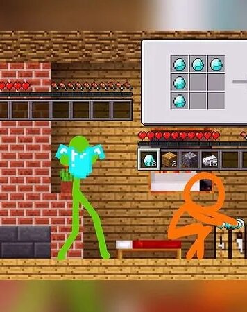 Озвучка Animation vs. Minecraft by Alan Becker 5 #alanbecker # ...