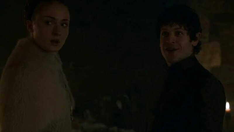 Wedding First Night_Sansa stark (Sophie Turner)_with_Ramsay Bolton(Iwan ...