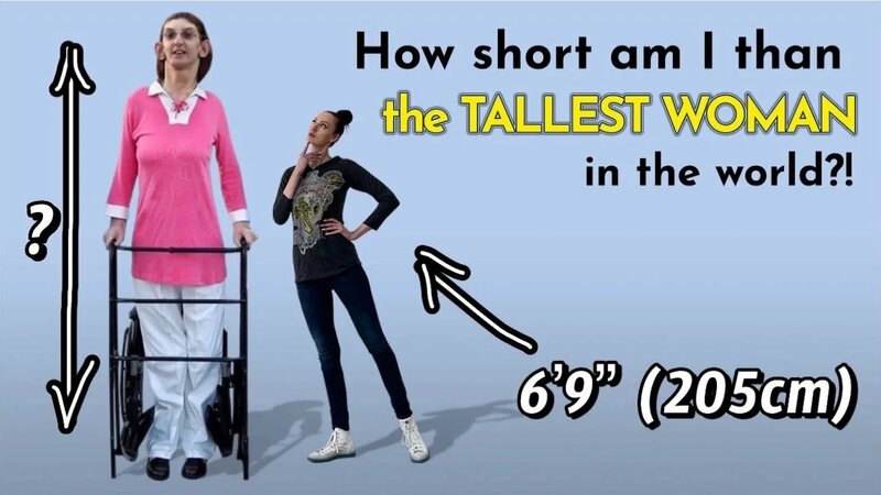 I met Tallest Woman in the World! Rumeysa Gelgi - Yandex Video aramada ...