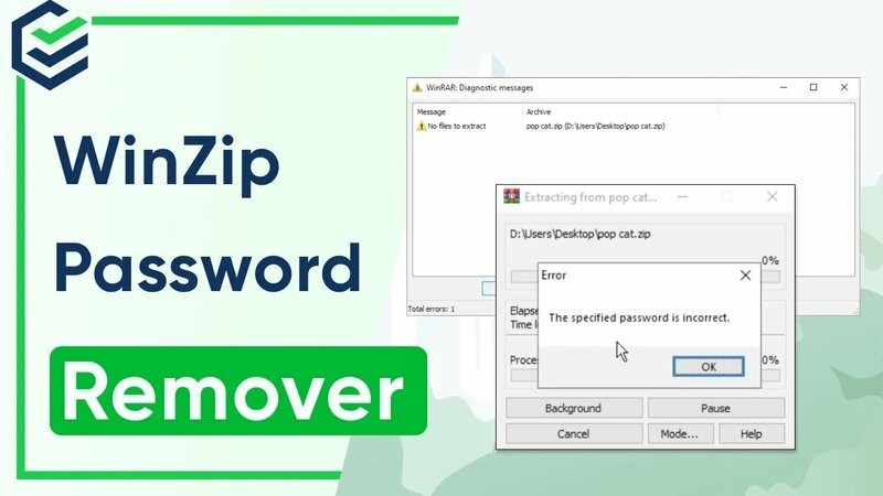 2023 Best WinZip Password Remover - Unlock ZIP File without Password