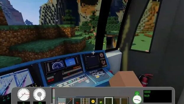 Real Train Mod Minecraft (RTM) 1.7.10 Реалистичные поезда, электрички и ...