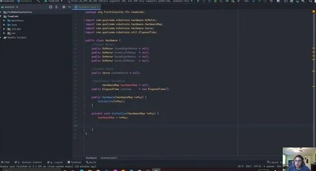 First Tech Challenge (FTC) Code Tutorial 3: Programming the Robot Basics 1 - Creating a Hardware ...