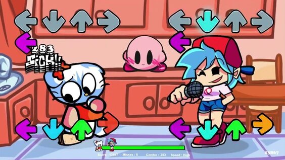 Friday Night Funkin' - Hello Kitty VS Kaity Boyfriend (FNF Mod) - EroFound