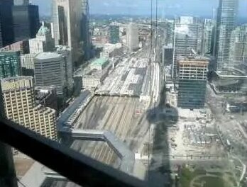 Otis High Speed Glass Elevators at CN Tower Toronto, Ontario, Canada ...