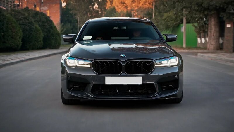M5 Competition - Sound, Acceleration, Exterior and details - Yandex ...